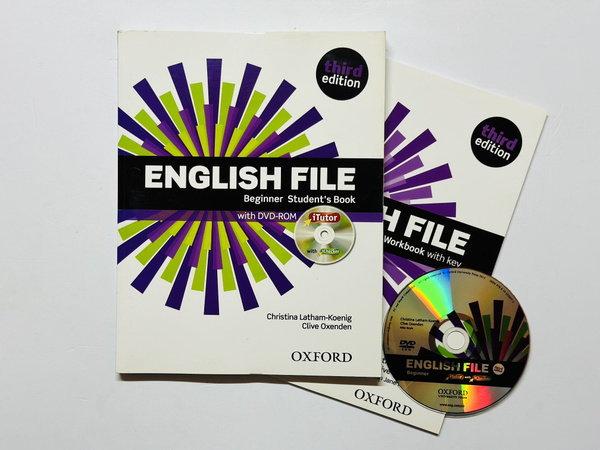 English File Beginner 3rd (Third Edition) Student book + Workbook + CD - купить с доставкой по ...