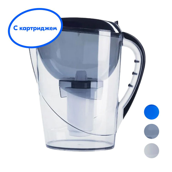 Фильтр-кувшин Гейзер Аквариус с картриджем, Объем 3,7 л, Ресурс 350 л ...