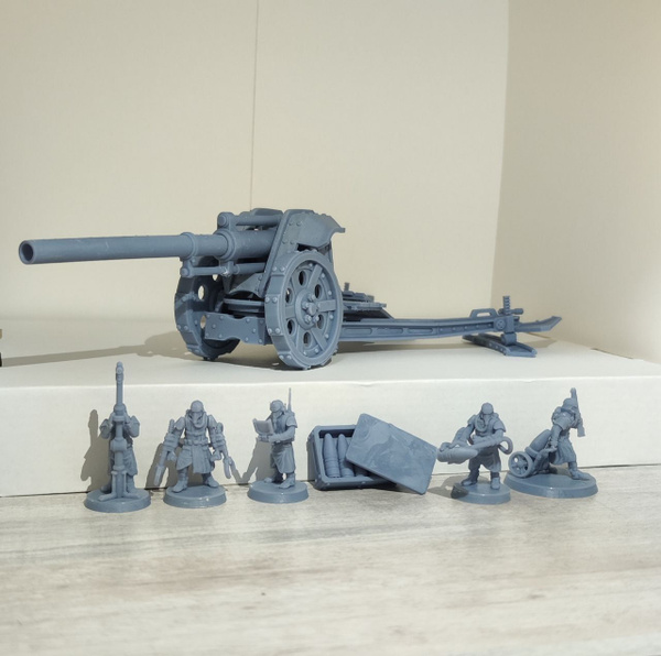 Орудие Earthshaker Krieg Cannon Warhammer 40000 - купить с доставкой по ...