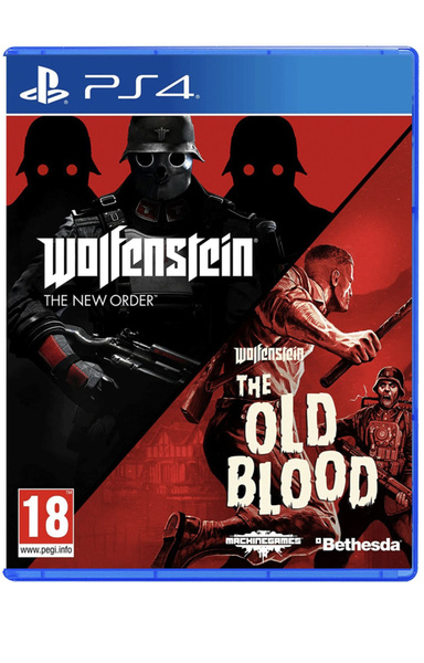 Игра Wolfenstein: The Two Pack (The New Order and The Old Blood) (PlayStation 5, PlayStation 4 ...