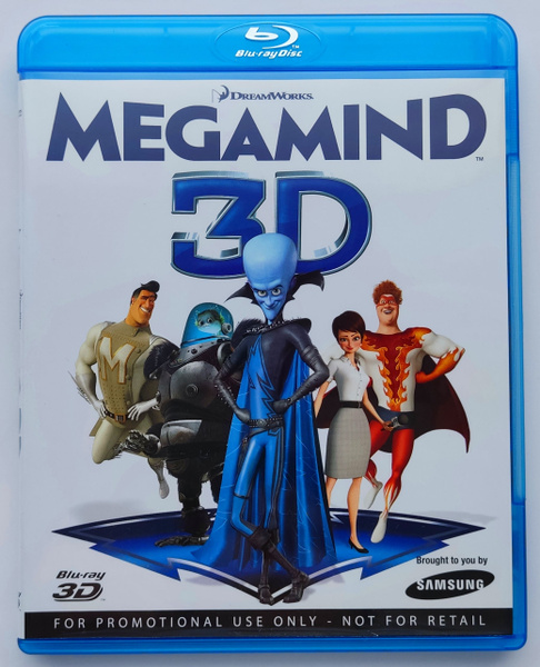 DreamWorks. Мегамозг. 3D Blu-ray. Мультфильм 2010 года. Комедия ...