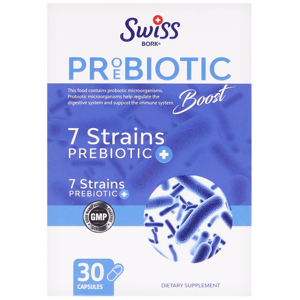 Пробиотик Probiotic Boost Swiss Bork 30 капс - купить с доставкой по ...