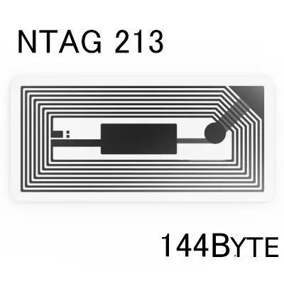 NFC метка NTAG 213 / перезаписываемая / наклейка, стикер, бирка купить ...