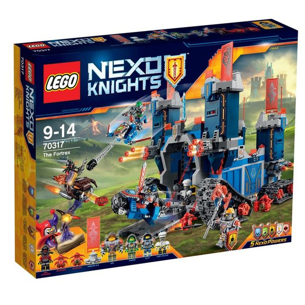 Конструктор LEGO Nexo Knights Fortrex Катящаяся крепость (70317 ...