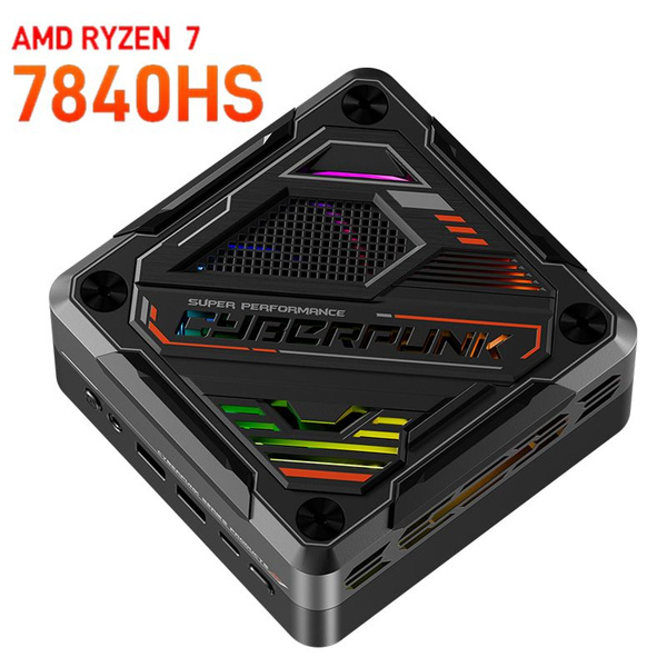 Микрокомпьютер AMD Ryzen 7 7840HS MINI PC_NO RAM NO SSD NO OS - купить ...