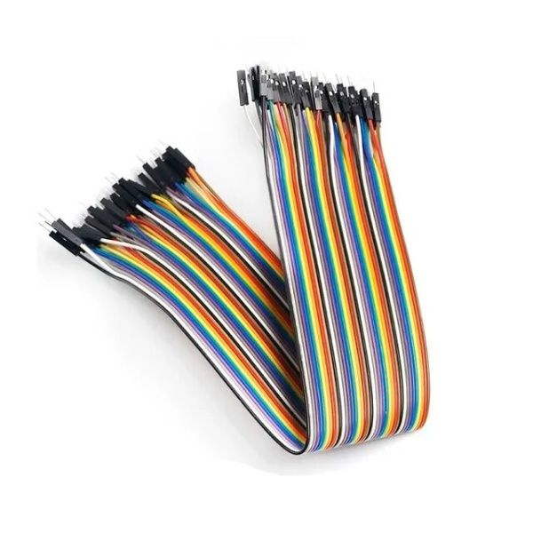 Провода перемычки Dupont 30 см папа папа 40 шт для Arduino Stm32 Nodemcu Raspberry Pi