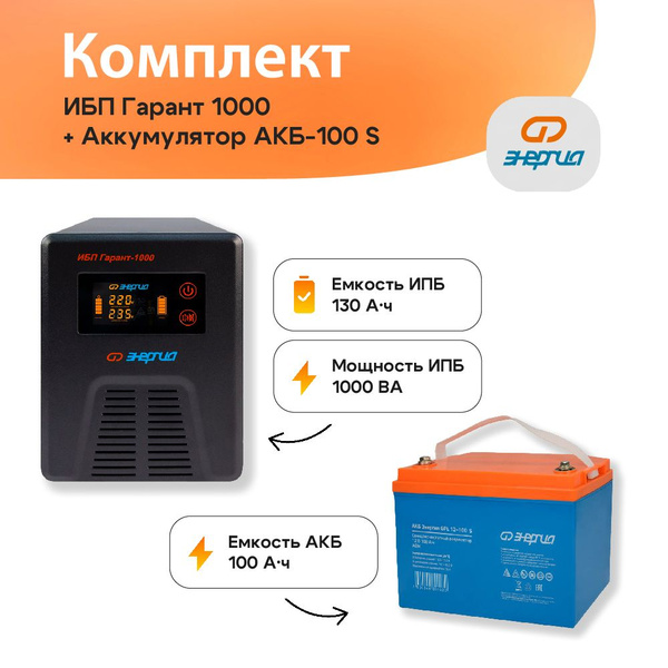 ИБП Линейно-интерактивный (Smart UPS) VOLTROX Е0201-0040, 1000 В·А купить по выгодной цене в ...