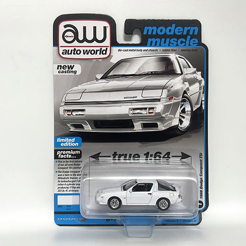 Машинка Auto World 1/64 AW 1-1986 Dodge Conquest Tsi Modern Muscle ...