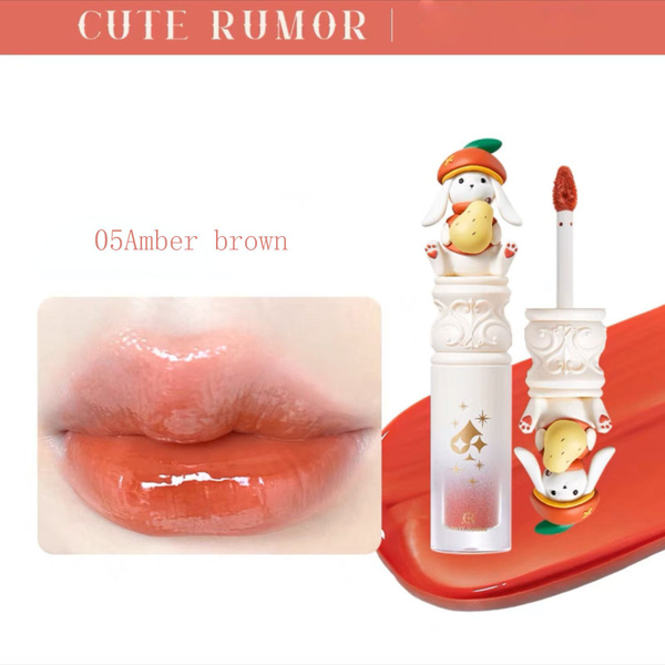Cute Rumor Lip Gloss Питательная увлажняющая жидкая помада - купить с ...