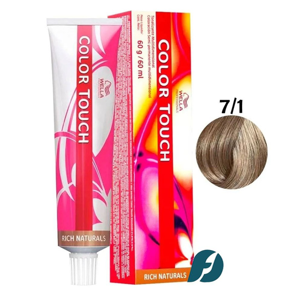 Wella Professionals Color Touch 7/1 интенсивное тонирование Средне ...