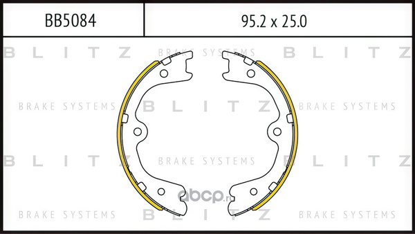 Колодки тормозные BLITZ BB5084 - купить по низким ценам в интернет ...