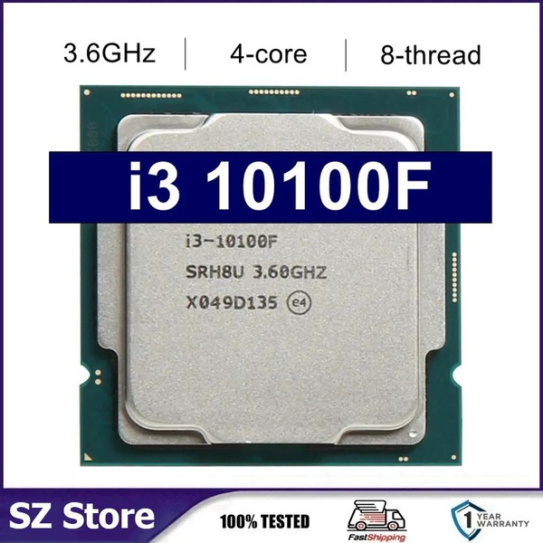 Процессор Intel Core i3 10-го поколения, OEM (без кулера), 4 яд., 3.6 ...