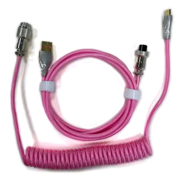 Механический кабель для клавиатуры провод Usb Aviator спиральный