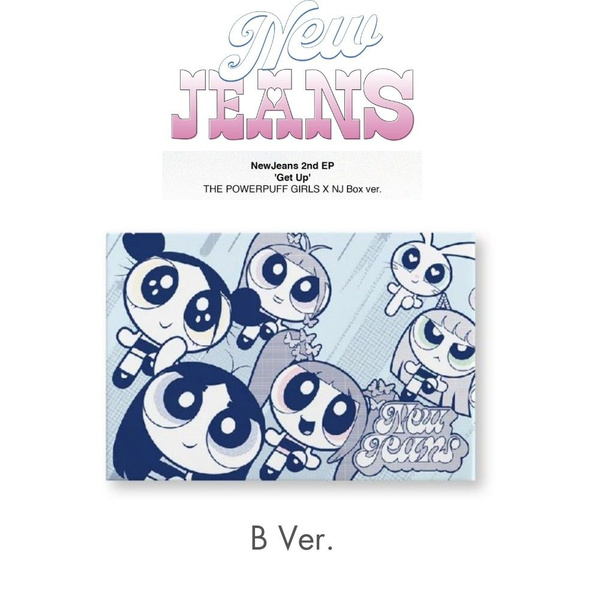 CD Альбом NewJeans - Get Up (The POWERPUFF GIRLS X NJ Box ver.) (B ...