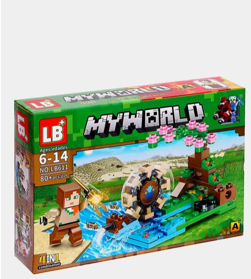 Пластиковый конструктор для малышей My World 80 деталей. Конструктор ...