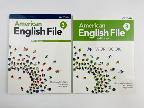 American English File 3, 3rd Edition, Комплект Student's Book with CD ...