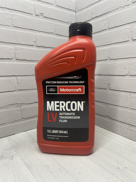 Масло трансмиссионное синтетическое FORD Mercon LV Automatic 0.946л ...