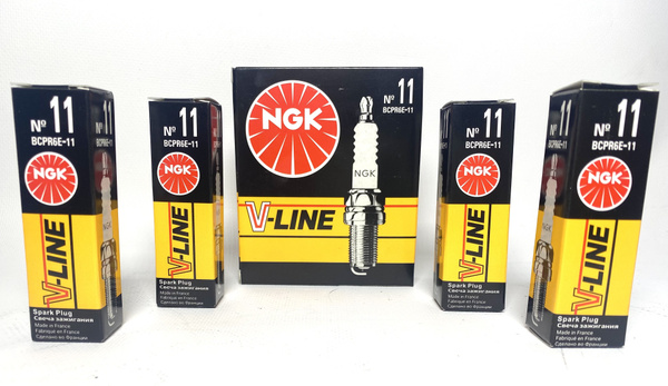Комплект свечей зажигания NGK Свечи зажигания ВАЗ NGK11 VL 16кл - купить по выгодным ценам в ...
