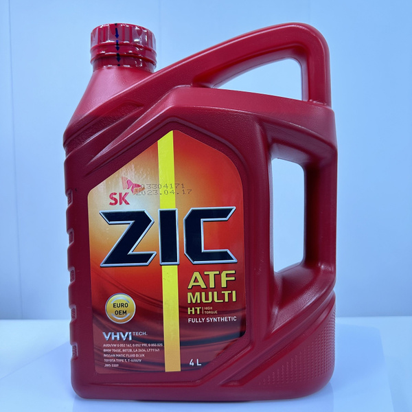 ZIC R ATF Multi HT 4л Масло для АКПП - купить по выгодной цене в интернет-магазине OZON (1056329722)