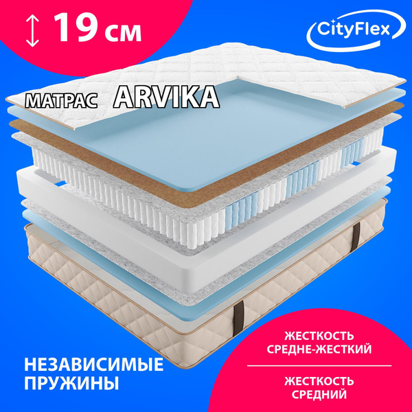 Матрас CityFlex cfelastich, Независимые пружины, 180 - купить по ...