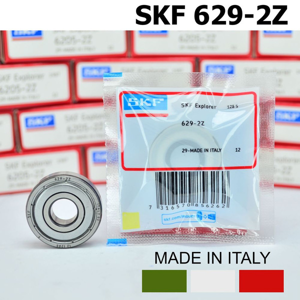 Подшипник универсальный SKF 629-2Z - купить по выгодной цене в интернет-магазине OZON (1383469569)