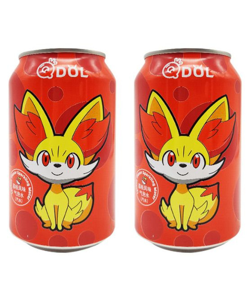 Газированный напиток со вкусом личи Pokemon, 330 мл, 2 шт - купить с ...