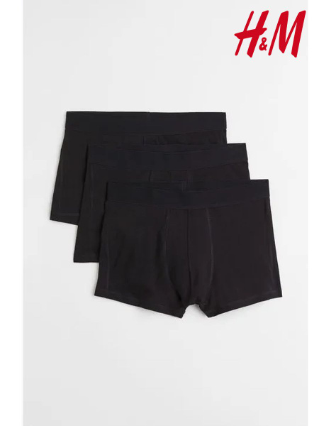 Комплект трусов боксеры H&M, 3 шт - купить с доставкой по выгодным ценам в интернет-магазине ...