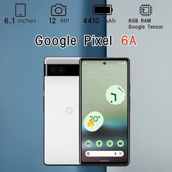 Смартфон Google Pixel 6a 128 ГБ 6 ГБ Белый OLED/AMOLED 1 SIM купить c ...