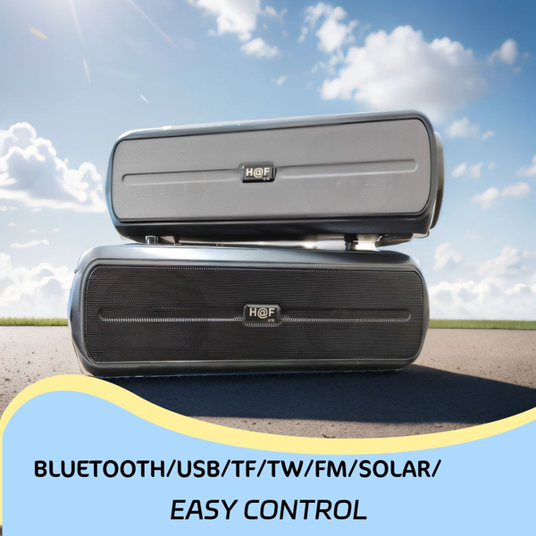 Беспроводная акустика HF-U19, серый, синий - купить по низким ценам в ...