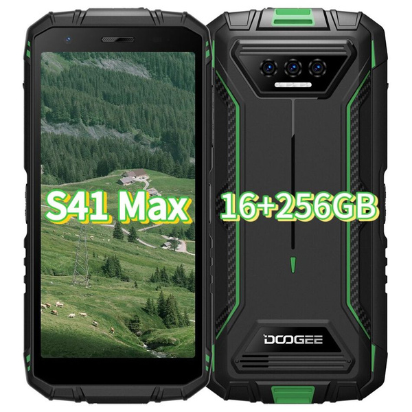 Смартфон Doogee S41 Max 16 ГБ ОЗУ (6 ГБ + до 10 ГБ расширенной ОЗУ) + 256 ГБ ПЗУ - купить по ...