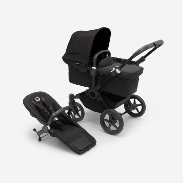 Характеристики Коляска Bugaboo Donkey 5 Mono Midnight black подробное ...