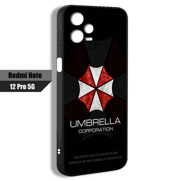 чехол для Xiaomi Redmi Note 12 Pro 5G Корпорация Амбрелла резидент ивел ...