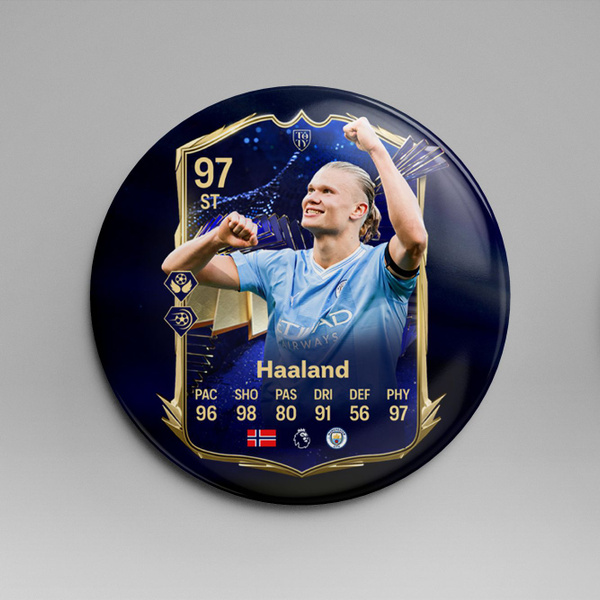 Магнит ERLING HAALAND / TOTY / EA FC 24 mag-eafc24-toty-10 - купить по ...