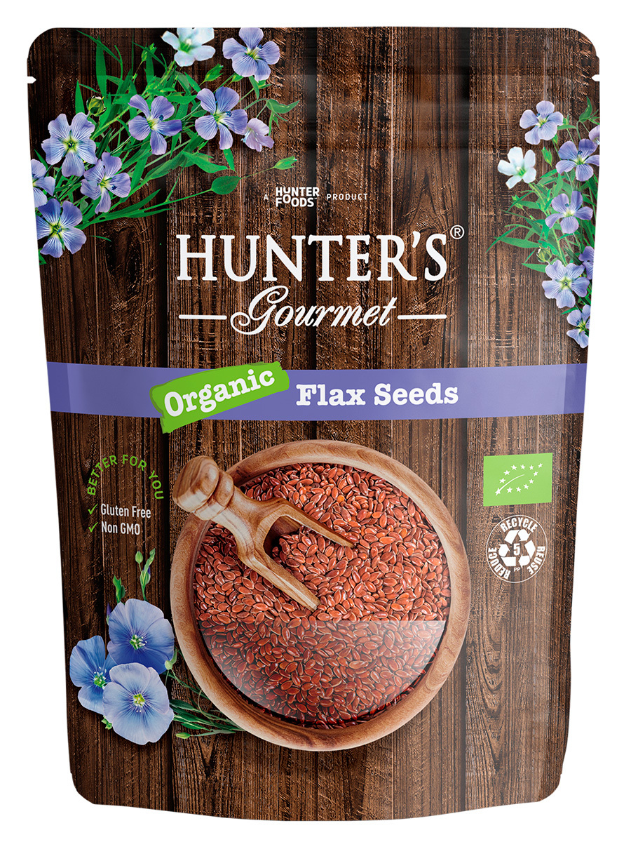 Семена льна для похудения Hunter's Gourmet льняное семя, 300г ...