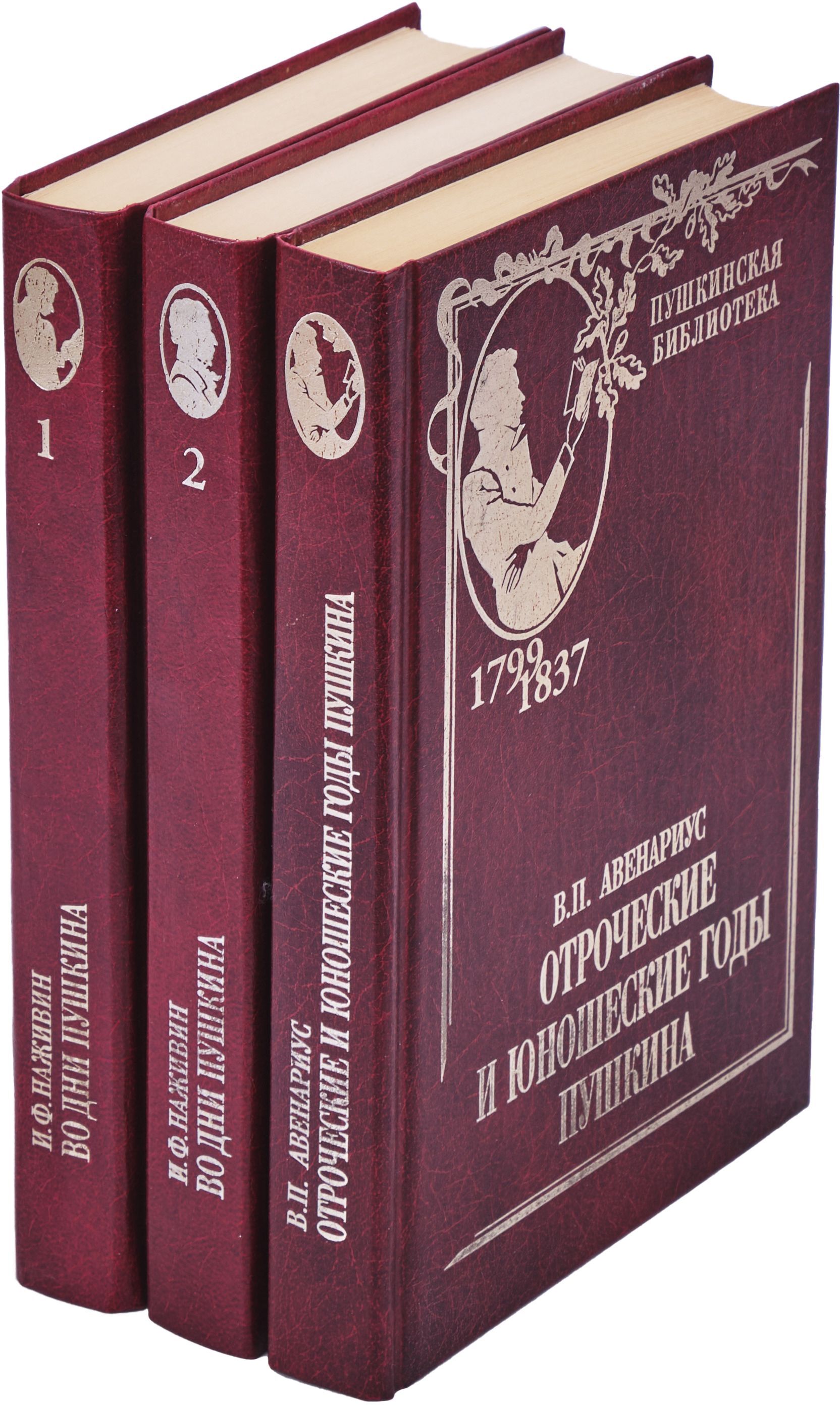 Книга "Во дни Пушкина. Отроческие и юношеские годы Пушкина (комплект из ...