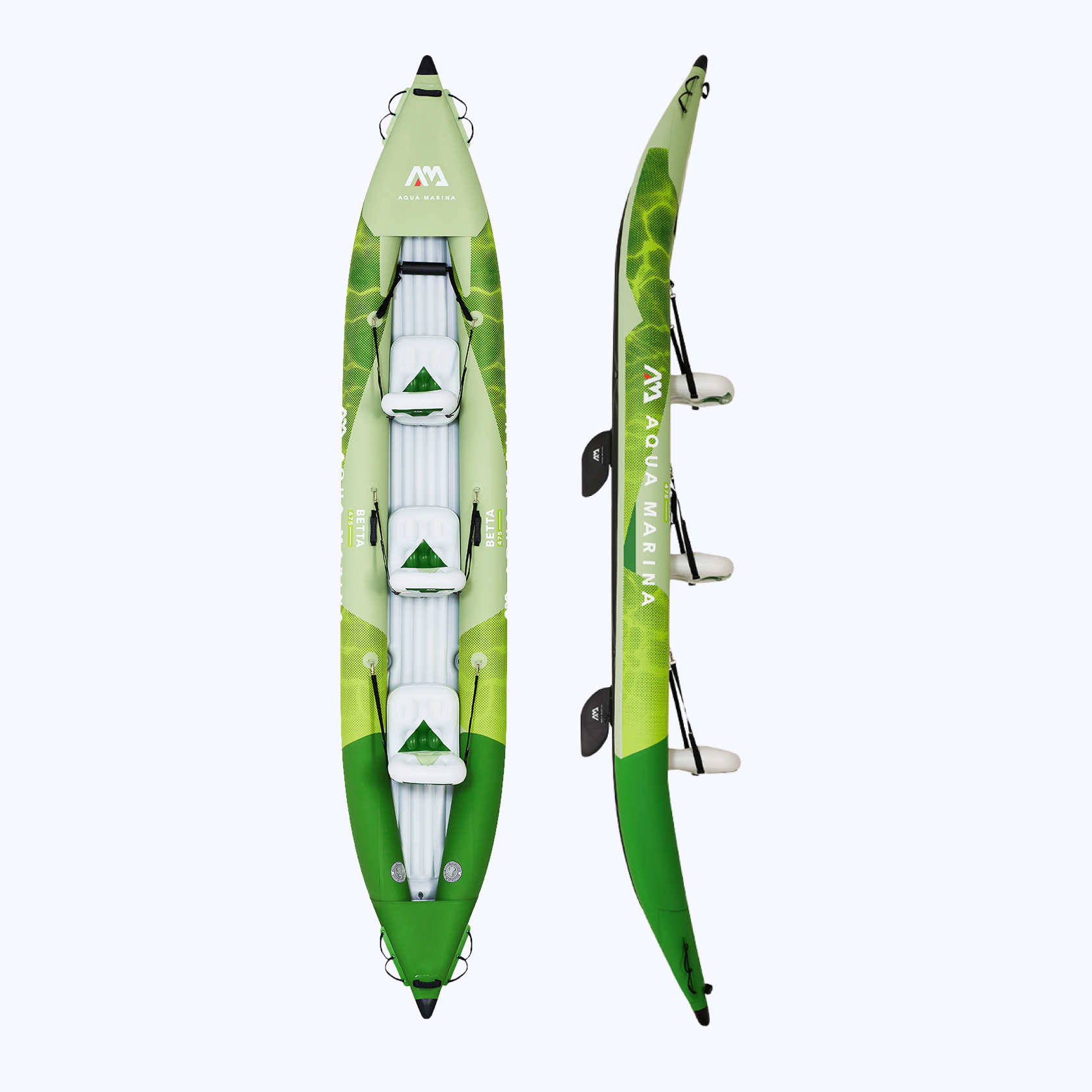 Каяк надувной Aqua Marina Betta-475 - купить с доставкой по выгодным ...