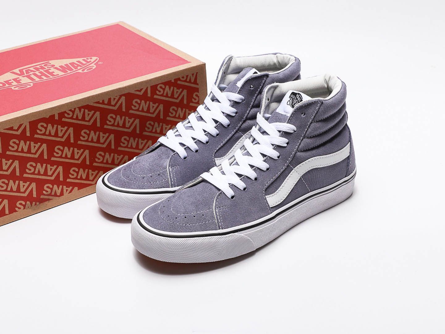 Vans high tops grey store