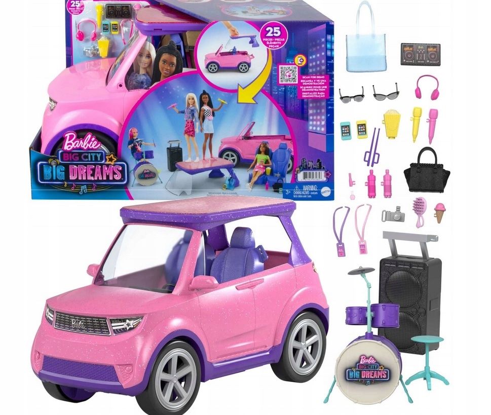 Barbie Big City Car GYJ25