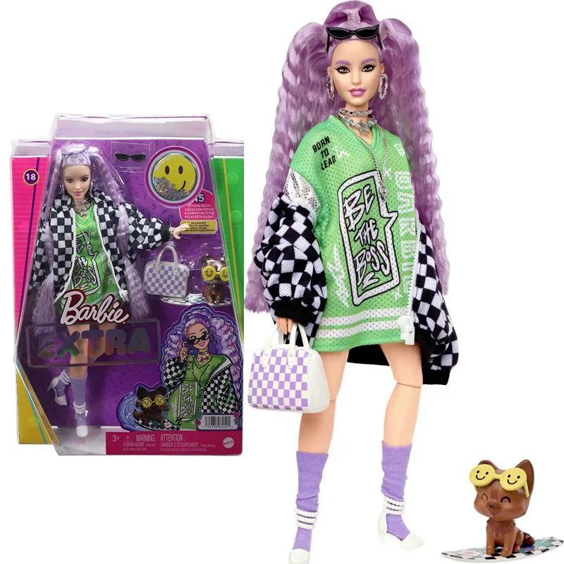 Кукла Барби Экстра Barbie Extra Hhn10 купить с доставкой по выгодным
