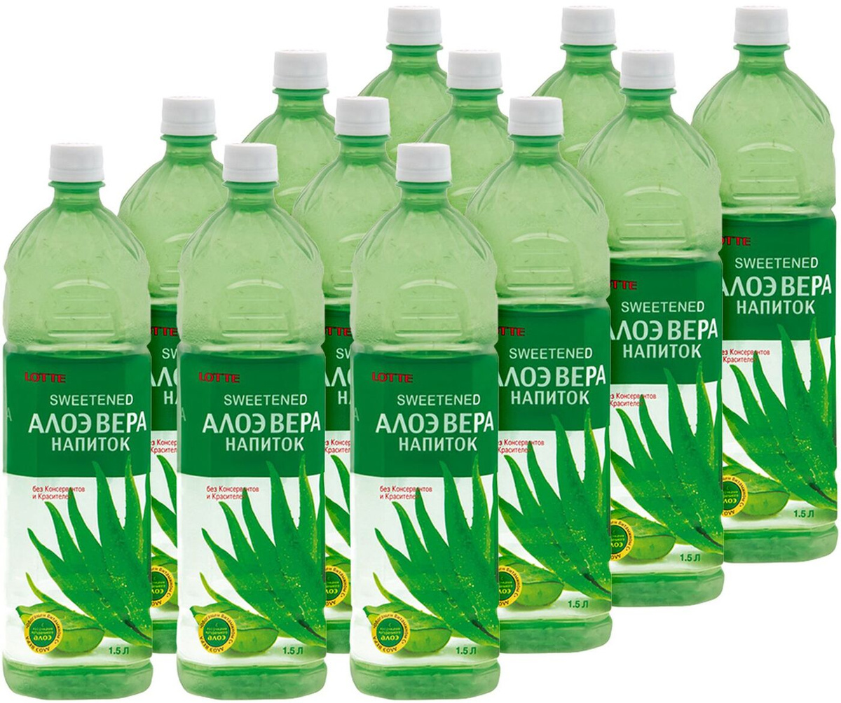 Напиток сокосодержащий Lotte Aloe Vera, оригинальный, безалкогольный ...