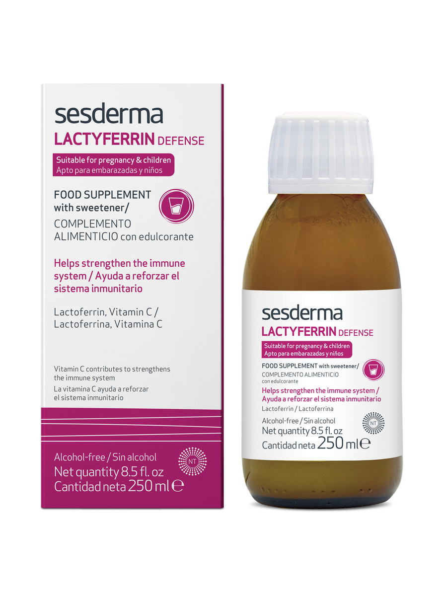 Sesderma LACTYFERRIN DEFENSE - БАД "Лактиферрин" для беременных, 250 мл — купить в интернет ...