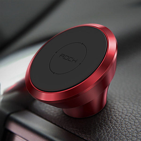 Держатель автомобильный ROCK Magnetic Dashboard Car Mount_красный ...