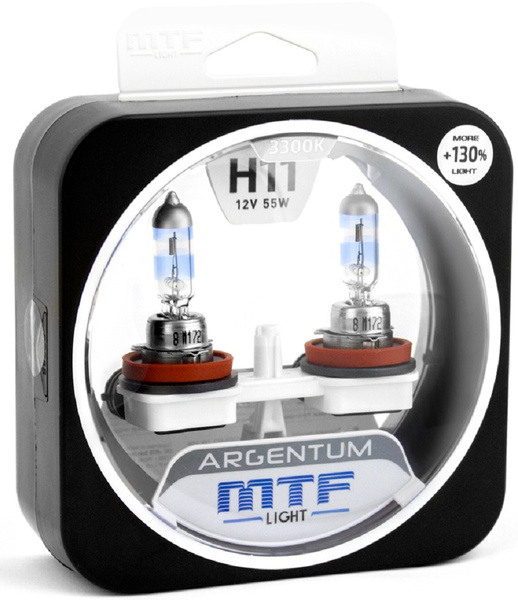 Лампа автомобильная MTF Light 12 В, 2 шт. купить по низкой цене с ...