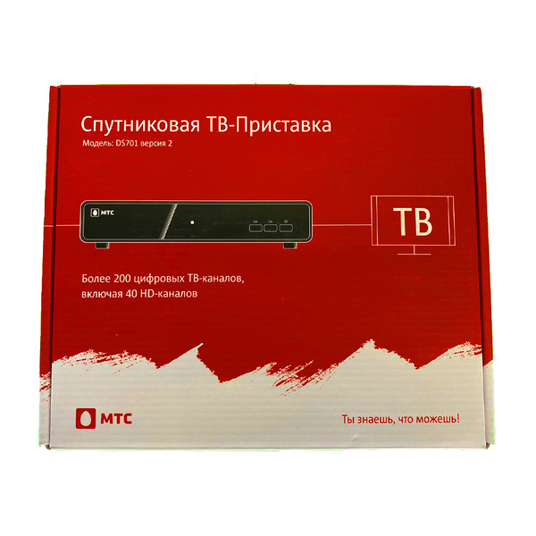 Спутниковая ТВ-приставка МТС модель S2-4900 - купить с доставкой по ...