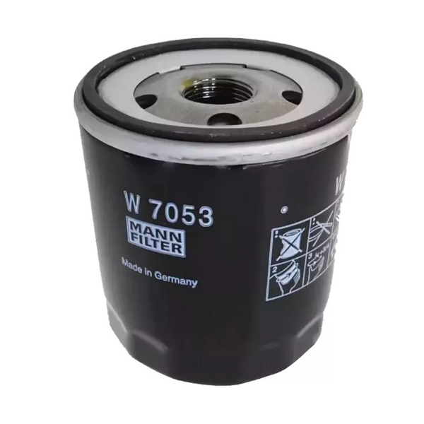 Фильтр масляный MANN FILTER W7053 - купить по выгодным ценам в интернет-магазине OZON (245774683)