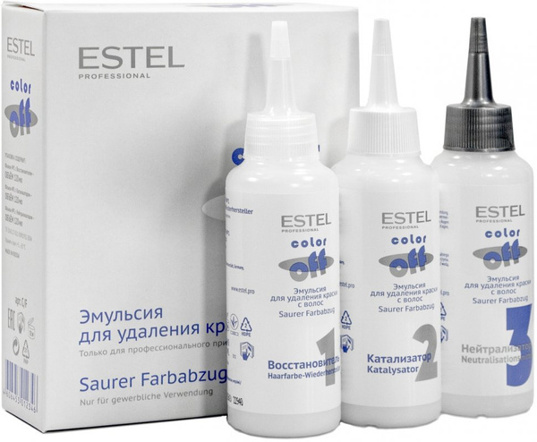 Estel Professional Estel Color off Эмульсия для удаления краски с волос ...