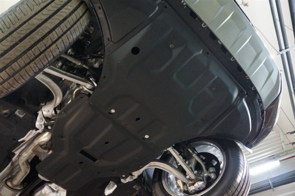 Защита картера и КПП АВС-Дизайн для Audi Q7 II 4WD АКПП 2015-н.в ...