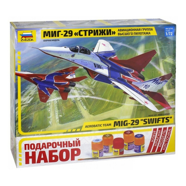 Сборная модель Звезда (ZVEZDA) Самолет "МиГ-29 Стрижи" (7310П) - купить ...