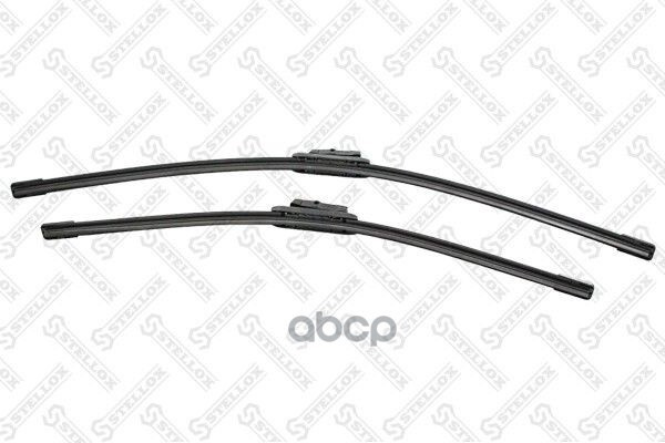 Комплект бескаркасных щеток стеклоочистителя Stellox ...