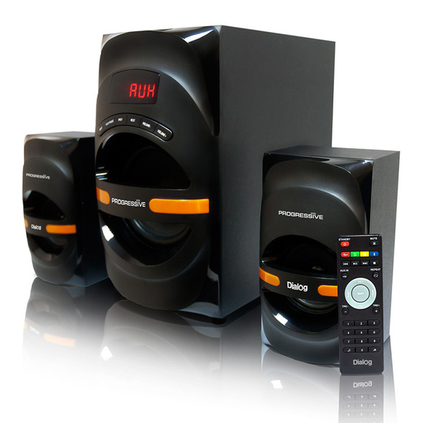 Компьютерная акустика Dialog Progressive AP-210B (black) - купить с ...